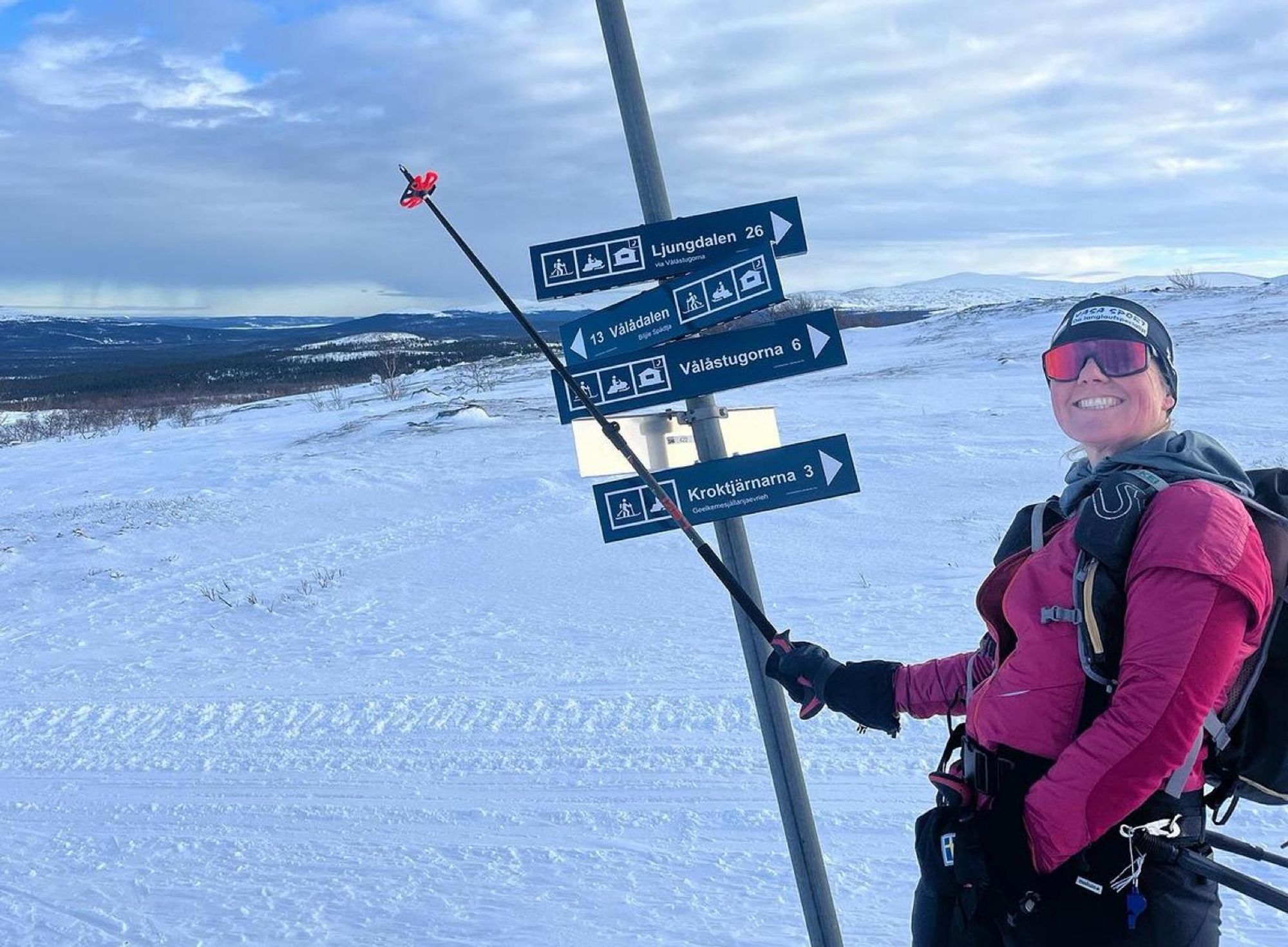 Jacomina Eijkelboom is halverwege haar White Ribbon-expeditie van 1 ...